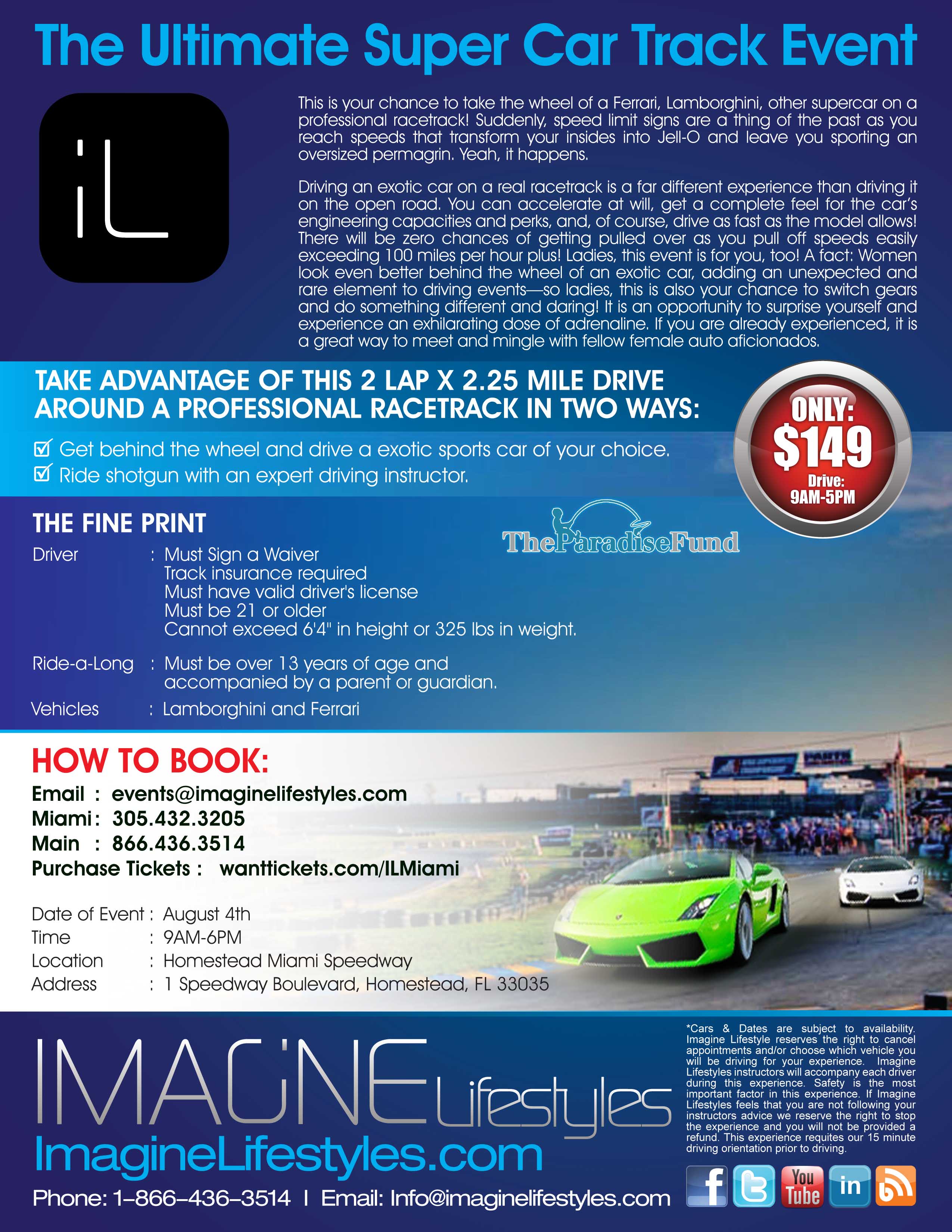 MIAMI SOCIALHOLIC » Blog Archive » The Ultimate Super Car Track Event